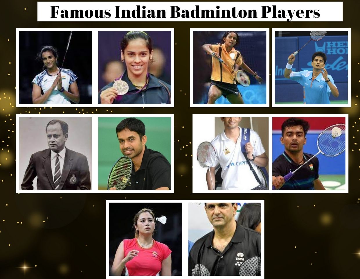 Top 10 Famous Badminton Players in India List (Female & Male) Top 10 Famous Badminton Players in India List (Female & Male)
