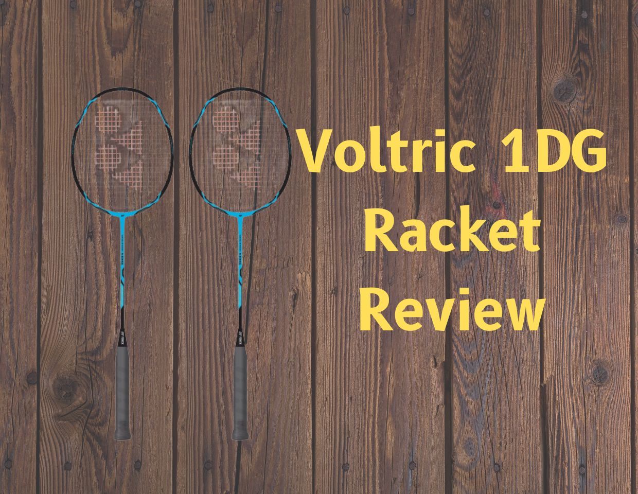 Yonex Voltric 1DG Racket |Review